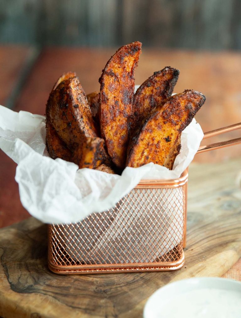Spicy Potato Wedges | Something About Sandwiches